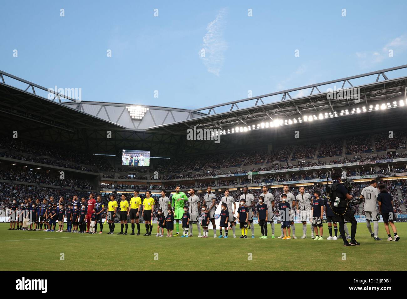 Osaka, Japan. 25th July, 2022. General view Football/Soccer : PSG Japan ...