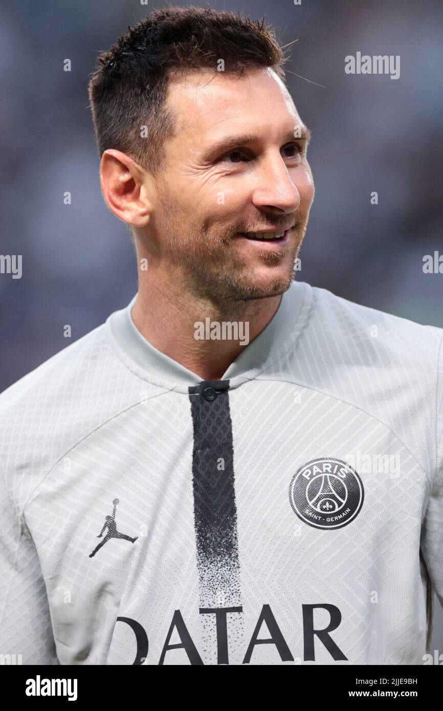 Osaka, Japan. 25th July, 2022. Lionel Messi (PSG) Football/Soccer : PSG ...