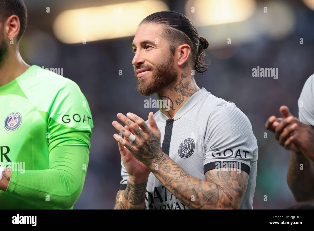 Sergio Ramos Shirtless 2022