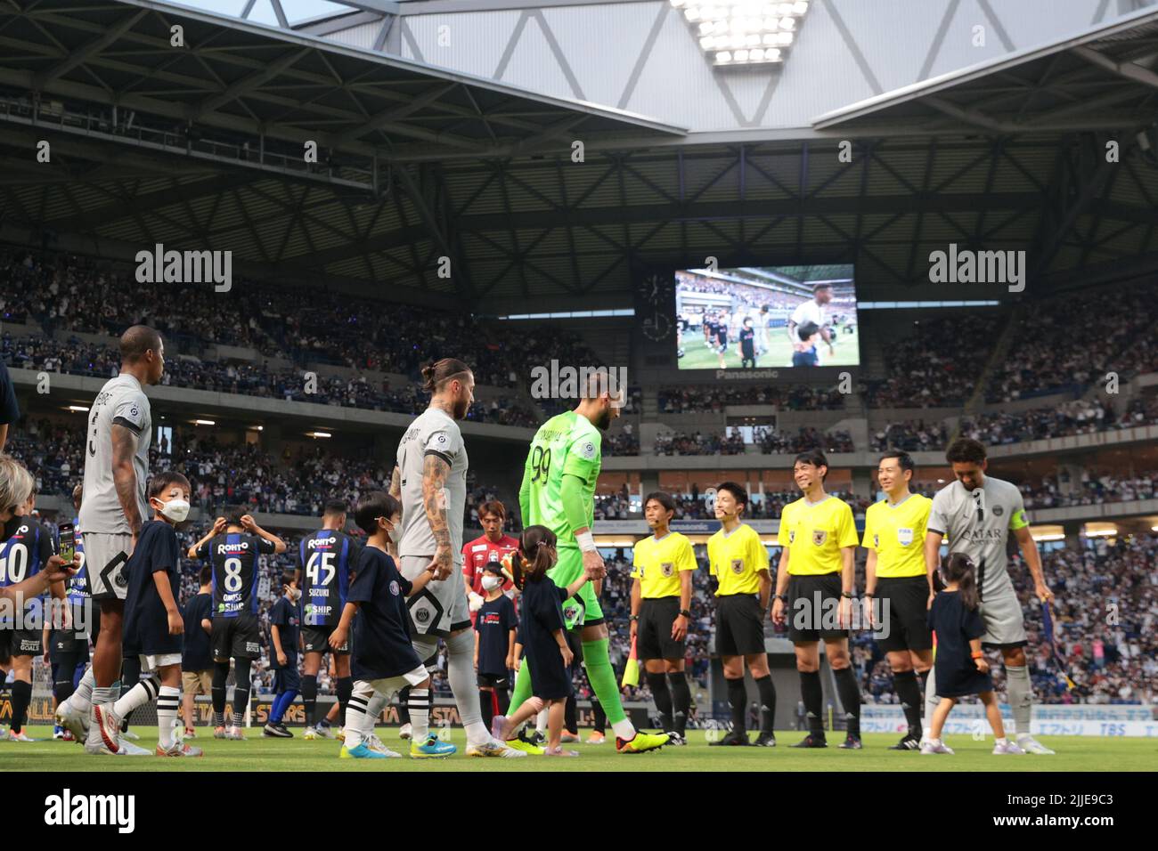Osaka, Japan. 25th July, 2022. General view Football/Soccer : PSG Japan ...
