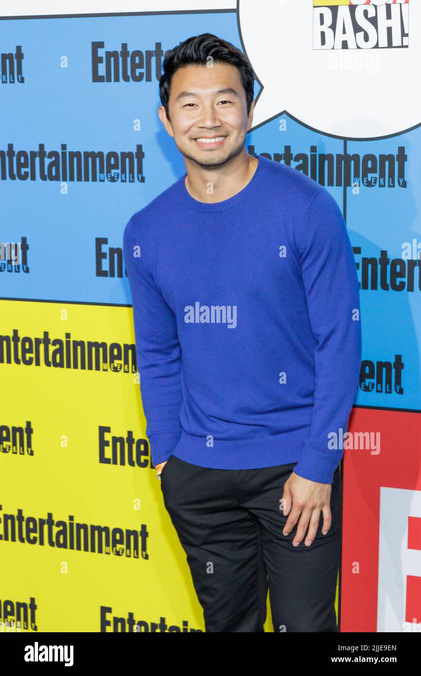 July 23, 2022, San Diego, California, U.S: Simu Liu attends ...