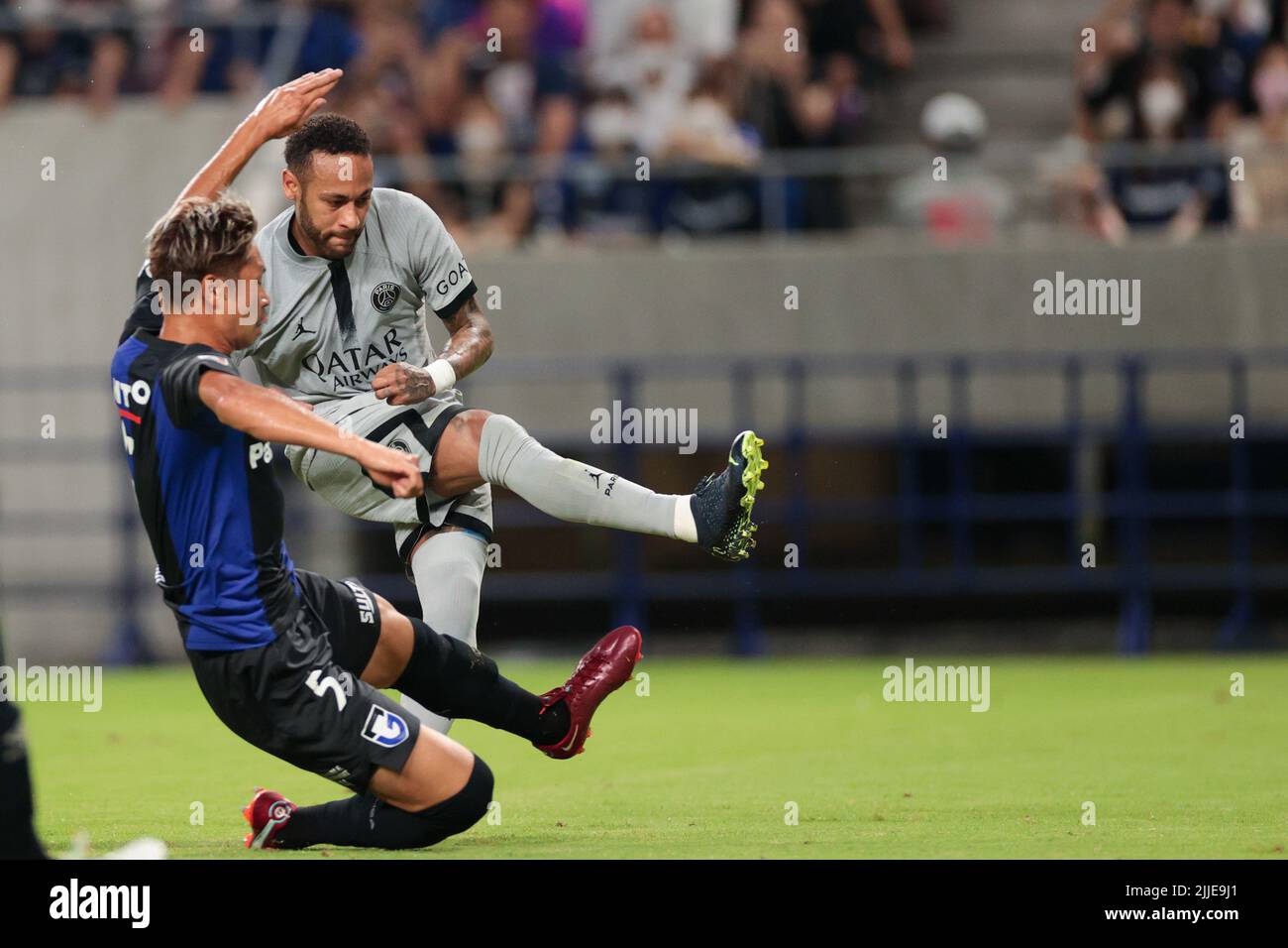 Osaka, Japan. 25th July, 2022. Neymar (PSG) Football/Soccer : PSG Japan ...