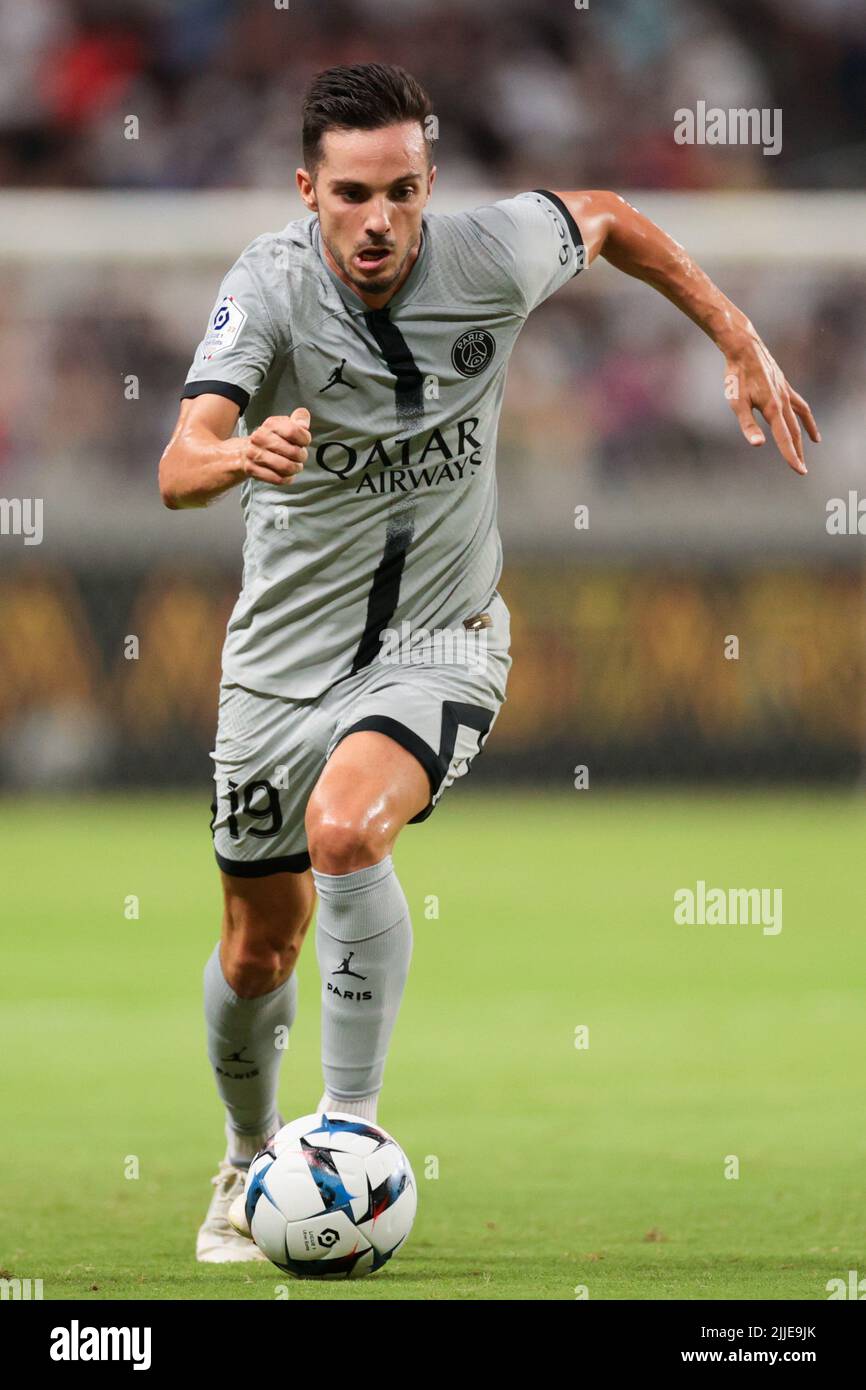 Osaka, Japan. 25th July, 2022. Pablo Sarabia (PSG) Football/Soccer ...