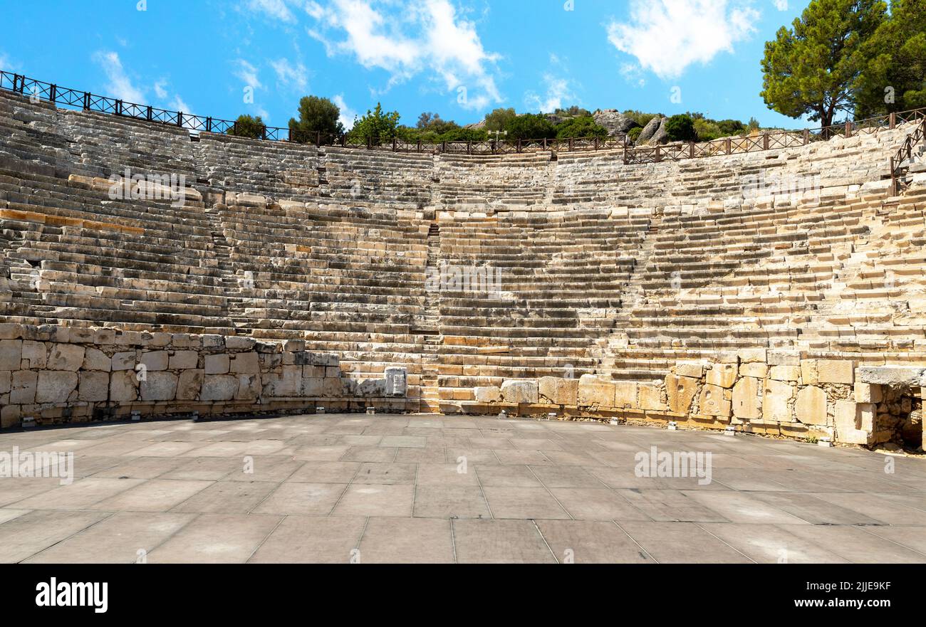 Wide angle photo of Patara ancient city Stock Photo - Alamy