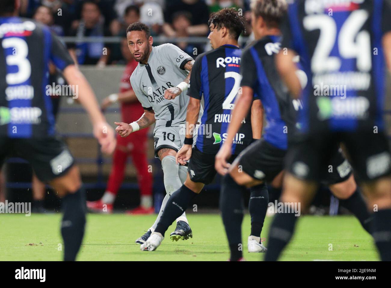 Osaka, Japan. 25th July, 2022. Neymar (PSG) Football/Soccer : PSG Japan ...