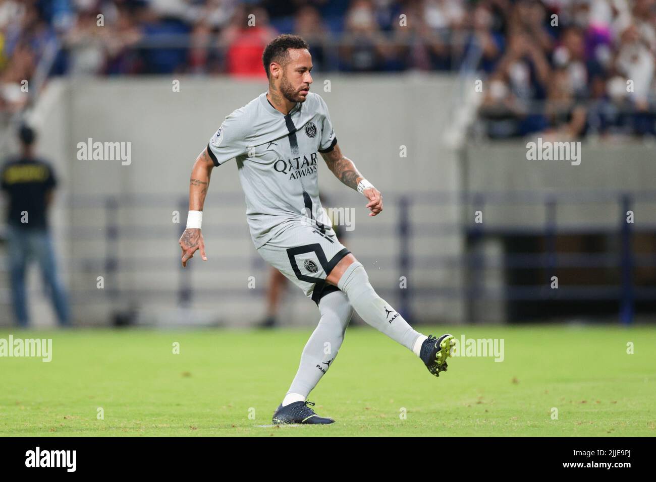 Osaka, Japan. 25th July, 2022. Neymar (PSG) Football/Soccer : PSG Japan ...