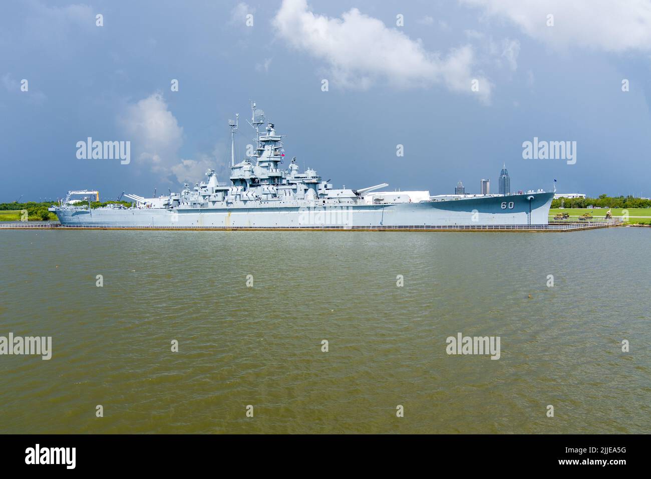 The USS Alabama Battleship Stock Photo - Alamy