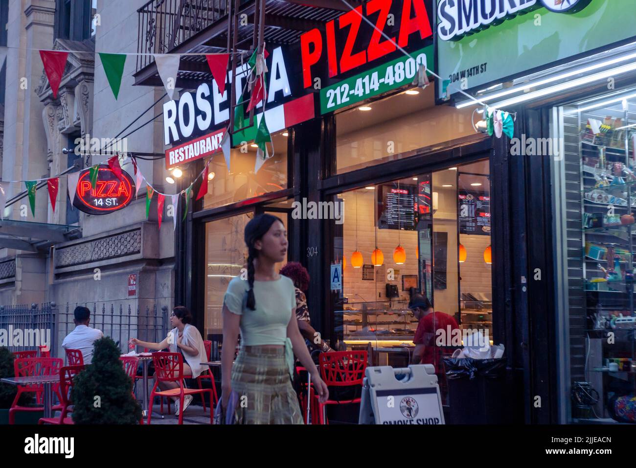Rosetta Pizza pizzeria in the Greenwich Village neighborhood of New ...
