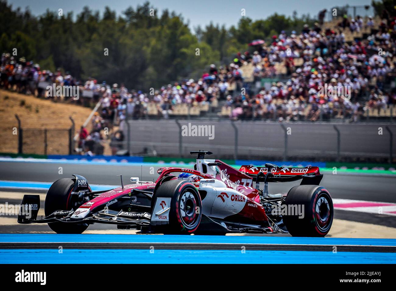Le Castellet, France. 23rd July, 2022. #77 Valtteri Bottas (FIN, Alfa ...