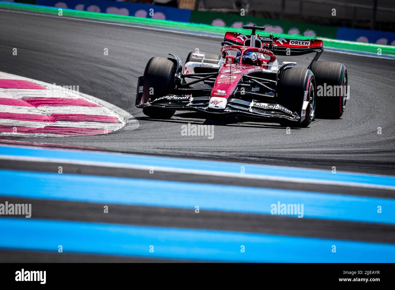 Le Castellet, France. 23rd July, 2022. #77 Valtteri Bottas (FIN, Alfa ...
