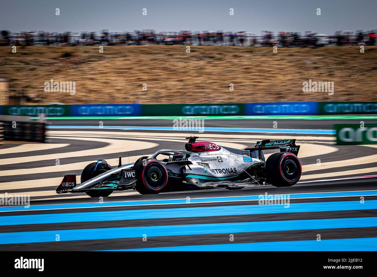 Le Castellet, France. 23rd July, 2022. #63 George Russell (GBR ...