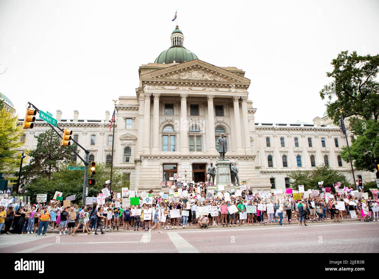Indianapolis, Indiana, USA. 25th July, 2022. Indiana abortion debate ...