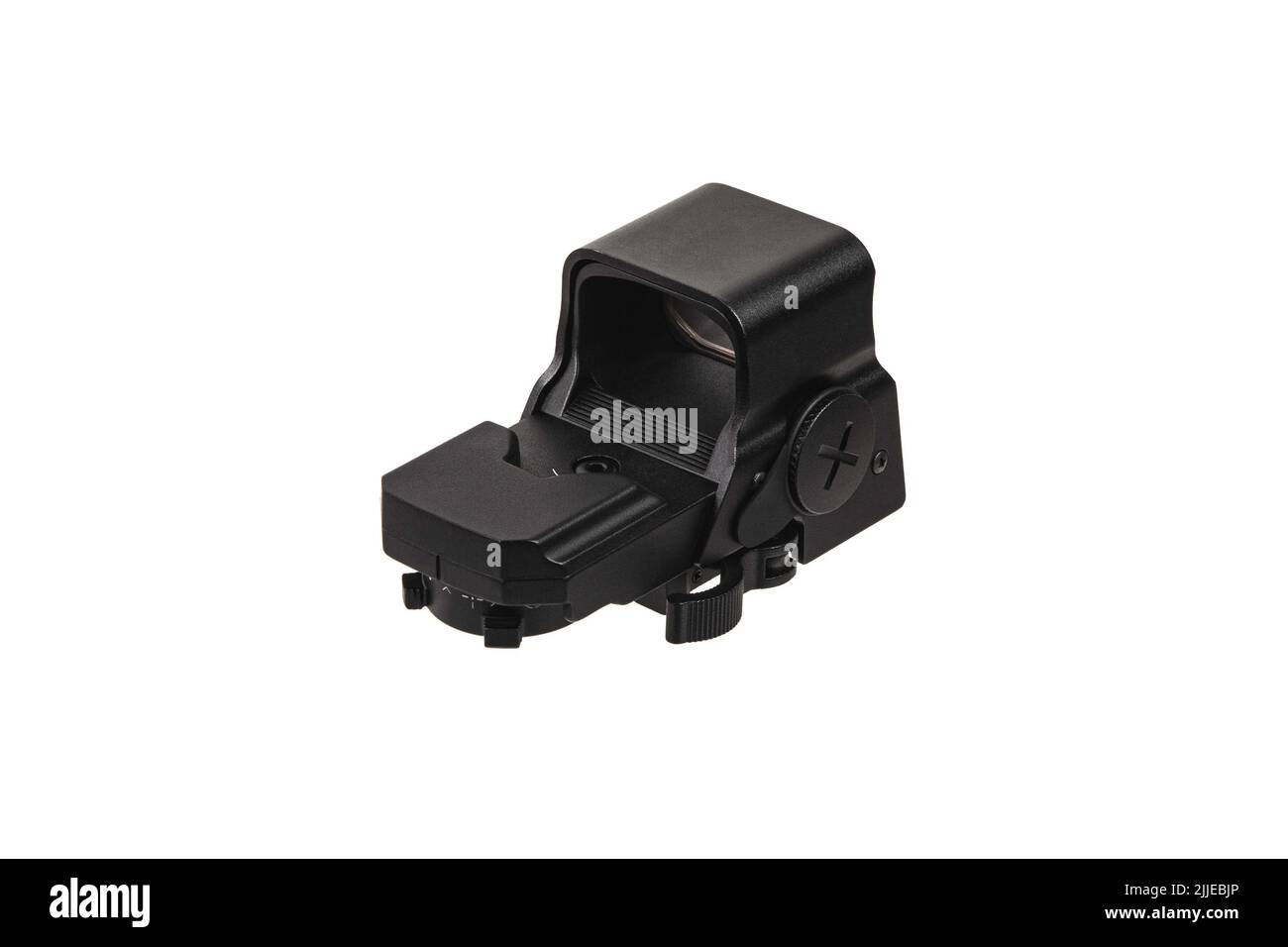 Modern optical collimator sight. Aiming device for shooting at short ...