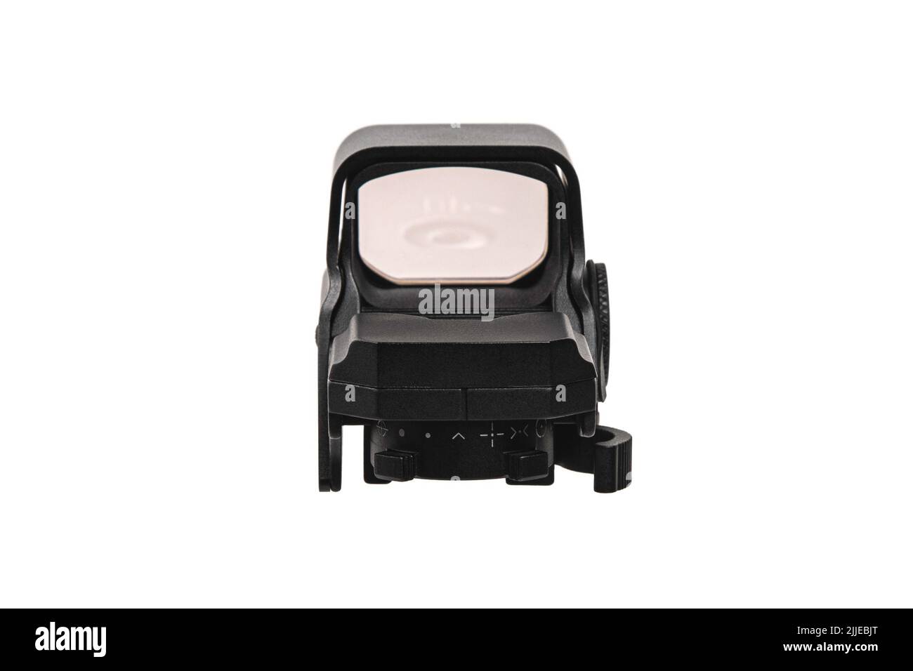 Modern optical collimator sight. Aiming device for shooting at short ...