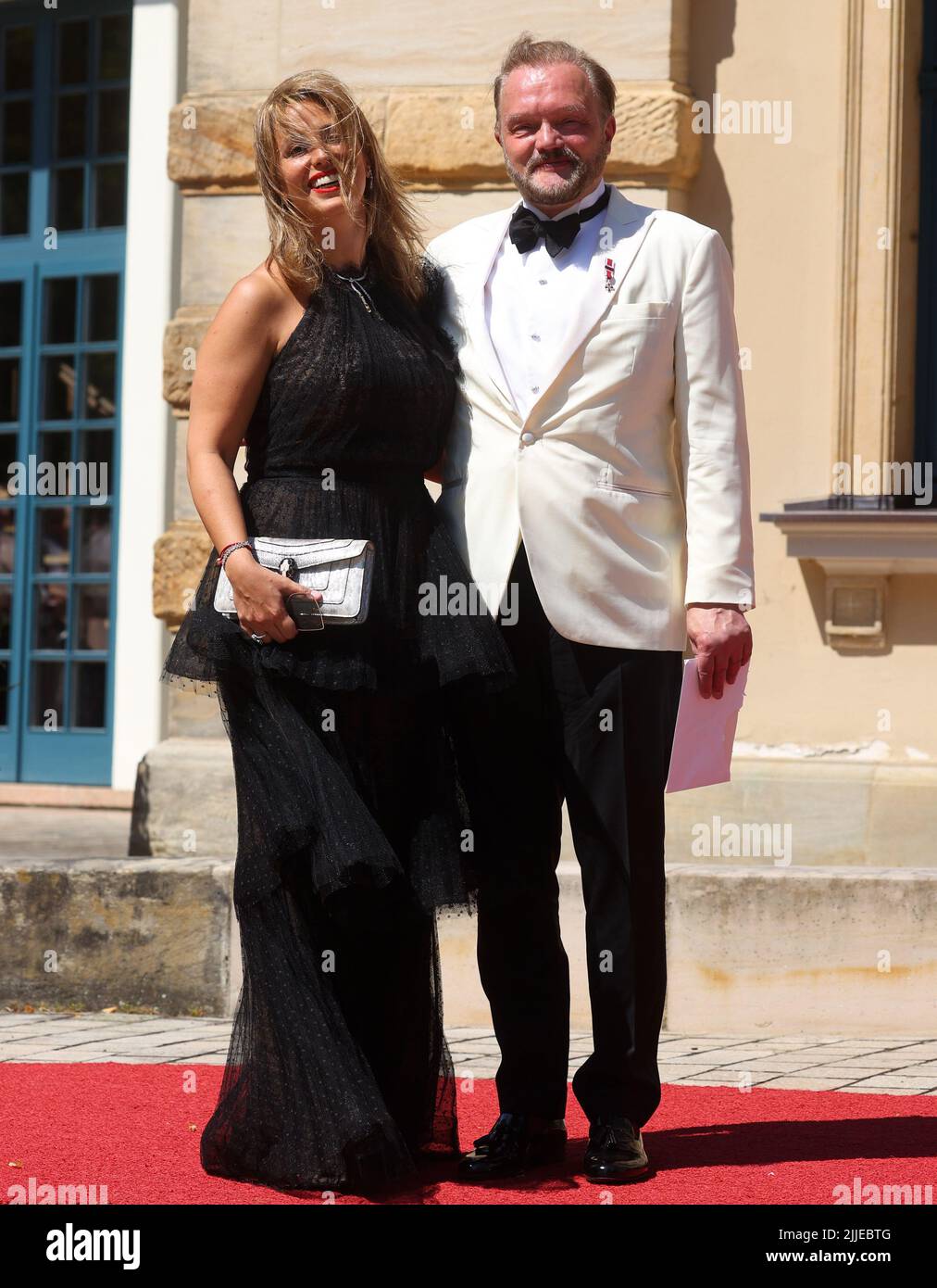 Bayreuth, Germany. 25th July, 2022. Prince Alexander zu Schaumburg ...