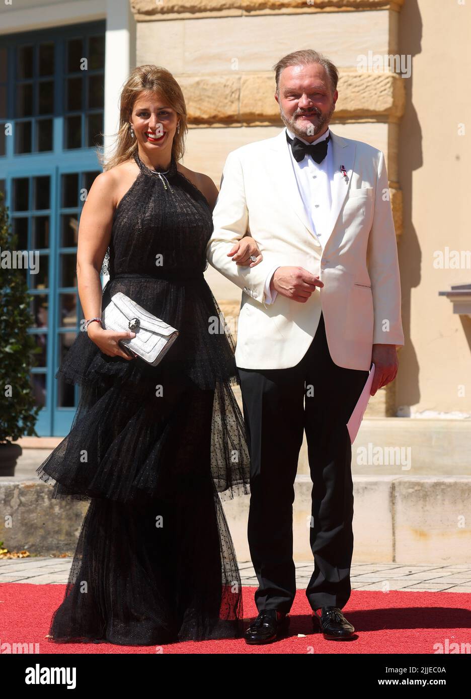 Bayreuth, Germany. 25th July, 2022. Prince Alexander zu Schaumburg ...