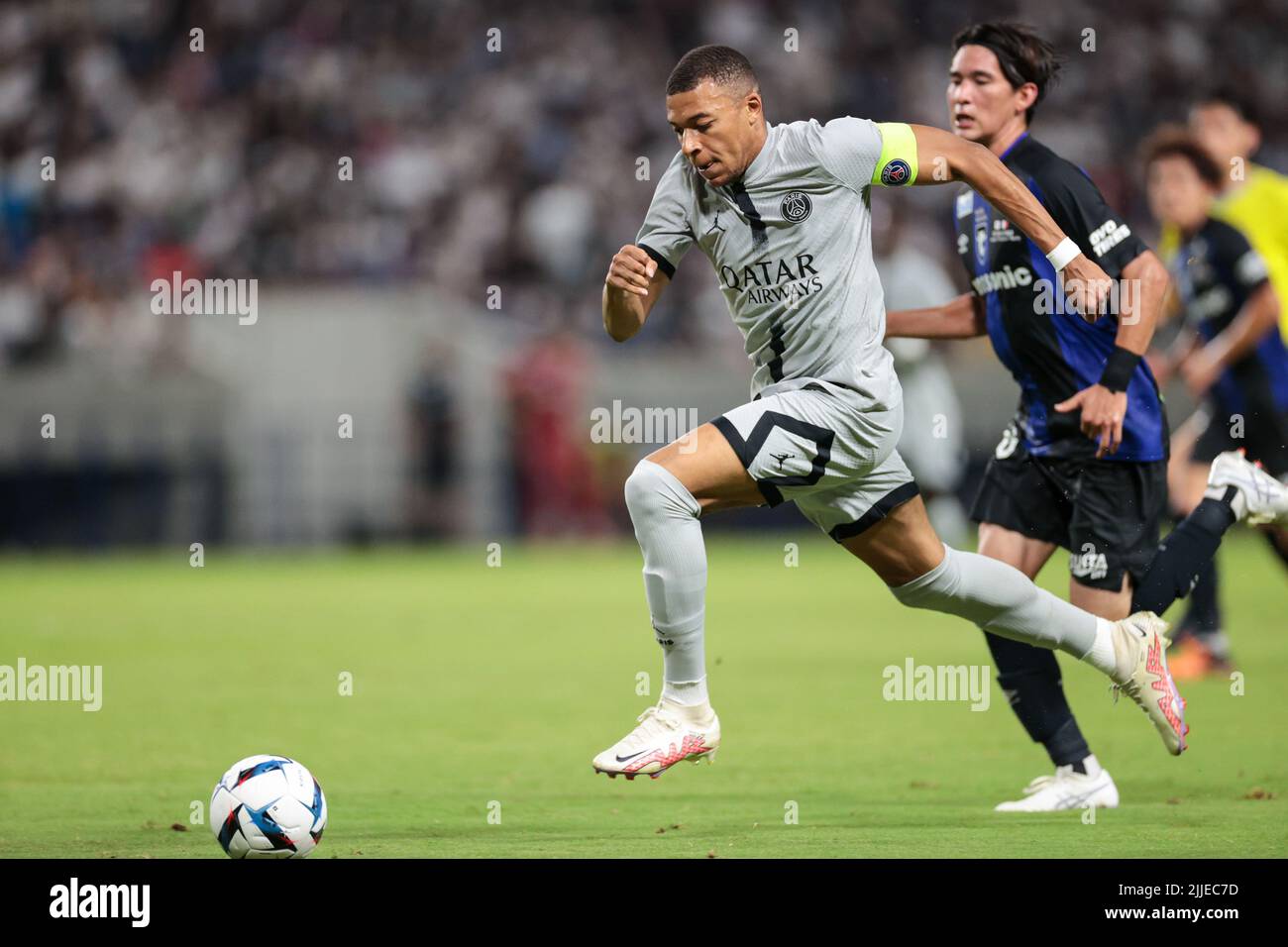 Osaka, Japan. 25th July, 2022. Kylian Mbappe (PSG) Football/Soccer ...
