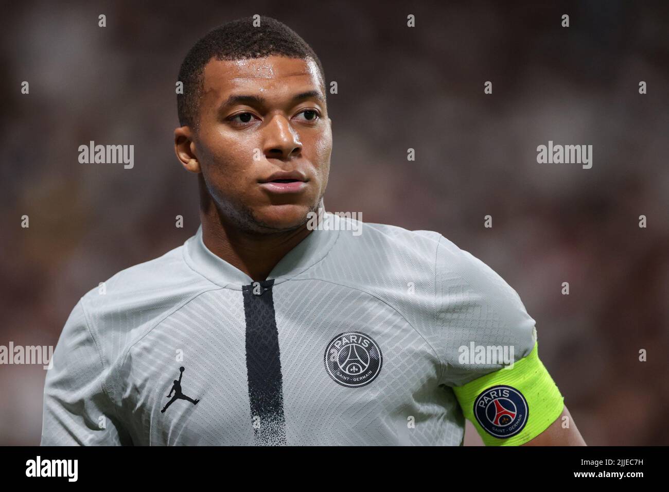 Osaka, Japan. 25th July, 2022. Kylian Mbappe (PSG) Football/Soccer ...
