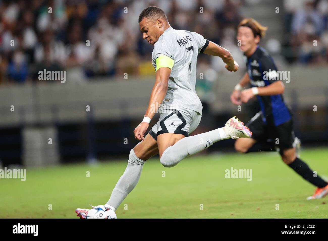 Osaka, Japan. 25th July, 2022. Kylian Mbappe (PSG) Football/Soccer ...