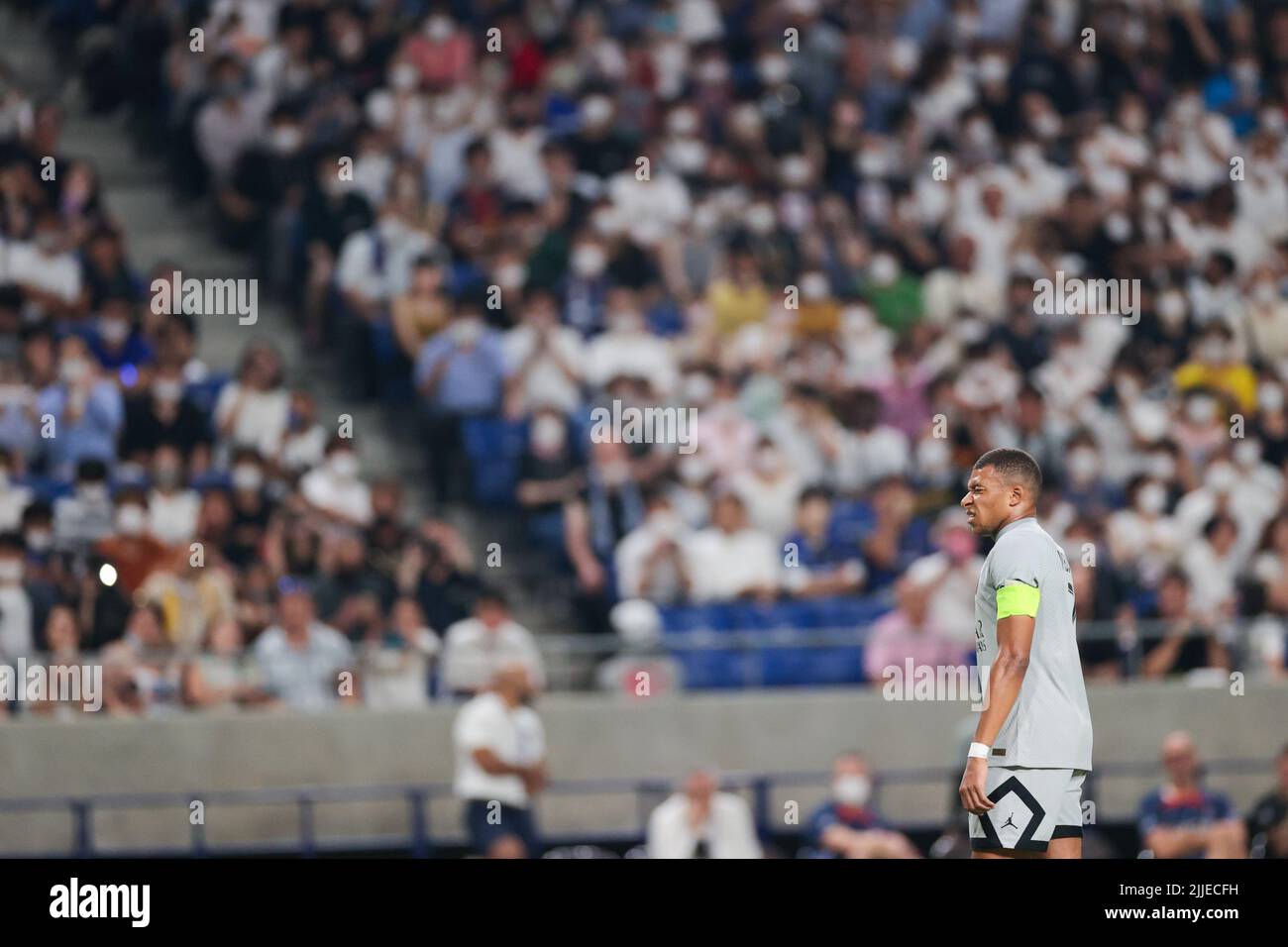 Osaka, Japan. 25th July, 2022. Kylian Mbappe (PSG) Football/Soccer ...