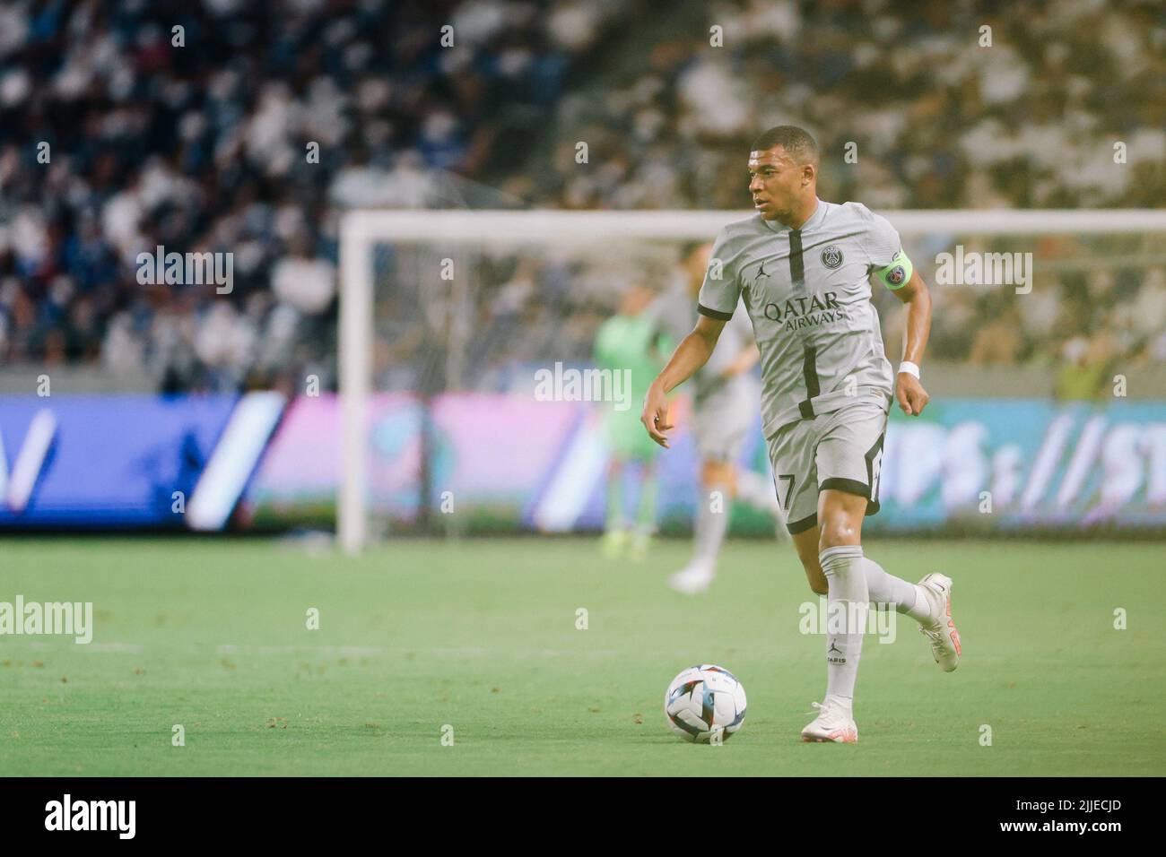 Osaka, Japan. 25th July, 2022. Kylian Mbappe (PSG) Football/Soccer ...