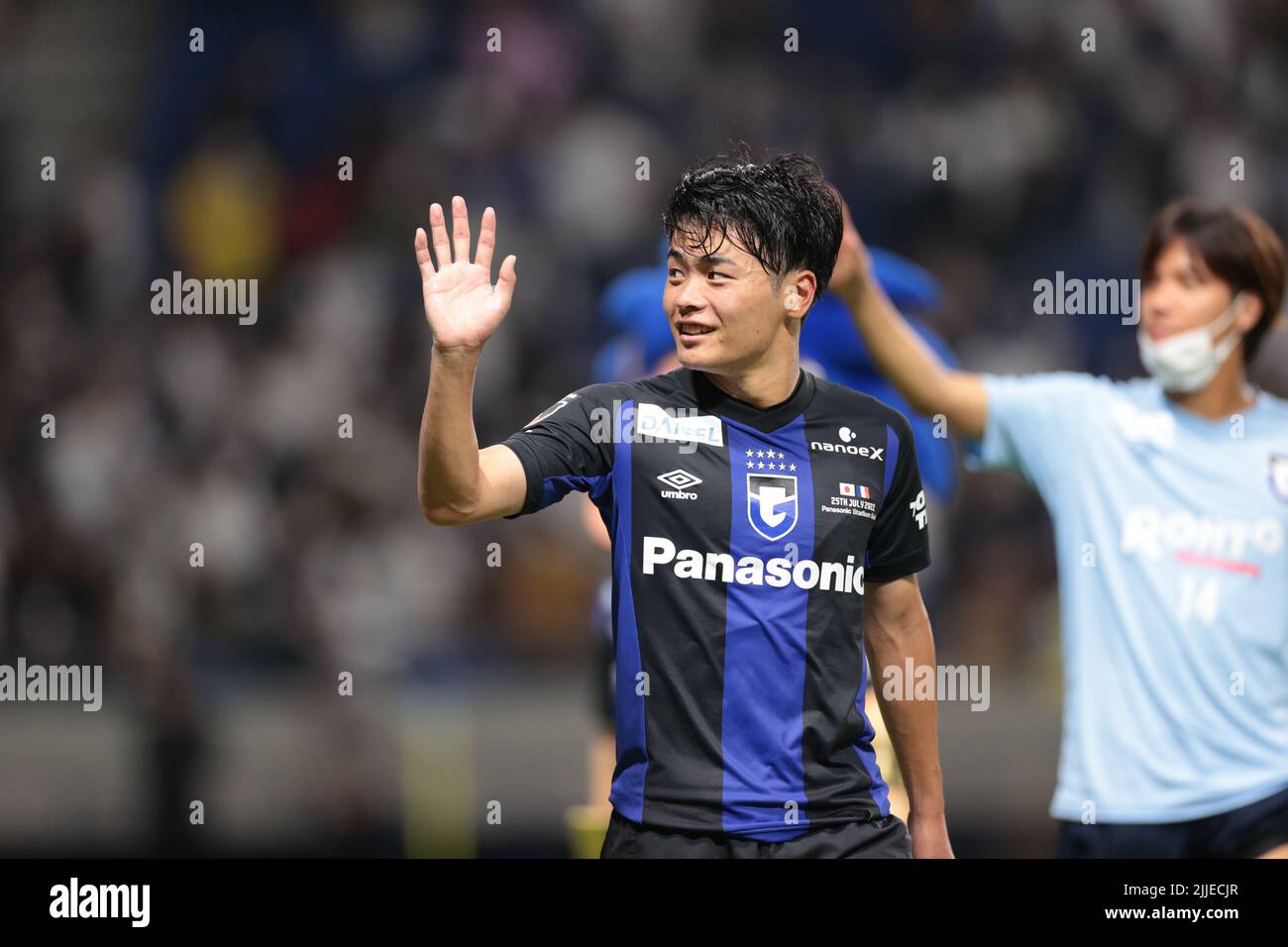 Osaka, Japan. 25th July, 2022. Hiroto Yamami (Gamba) Football/Soccer ...