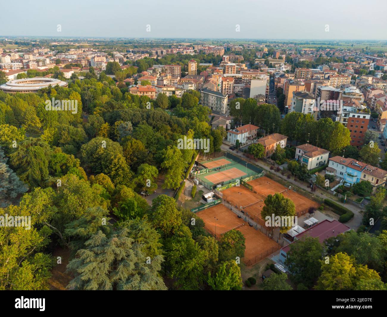 Aerial view pianura padana hi-res stock photography and images - Alamy