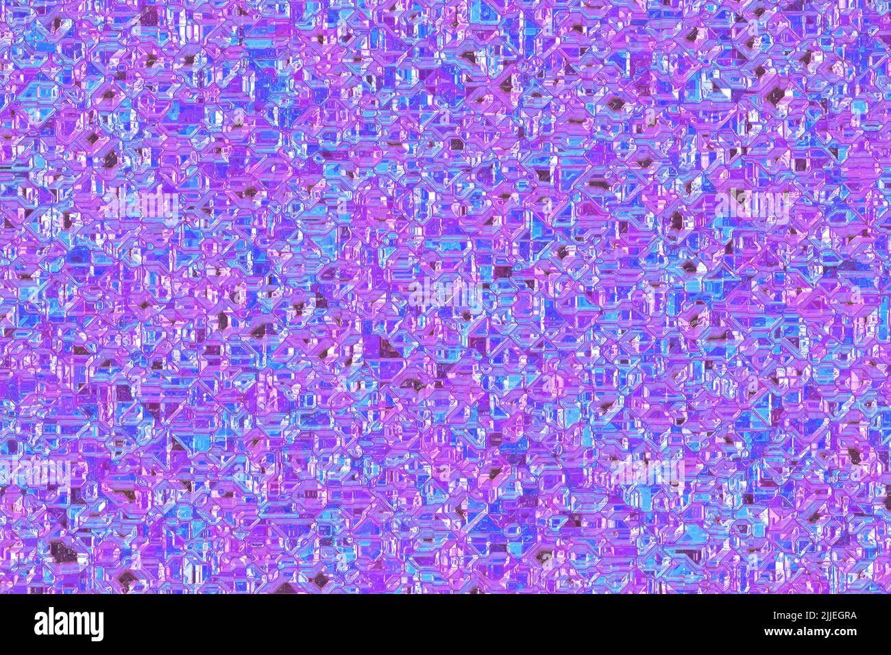 creative electronic crystals template digital art background or texture ...