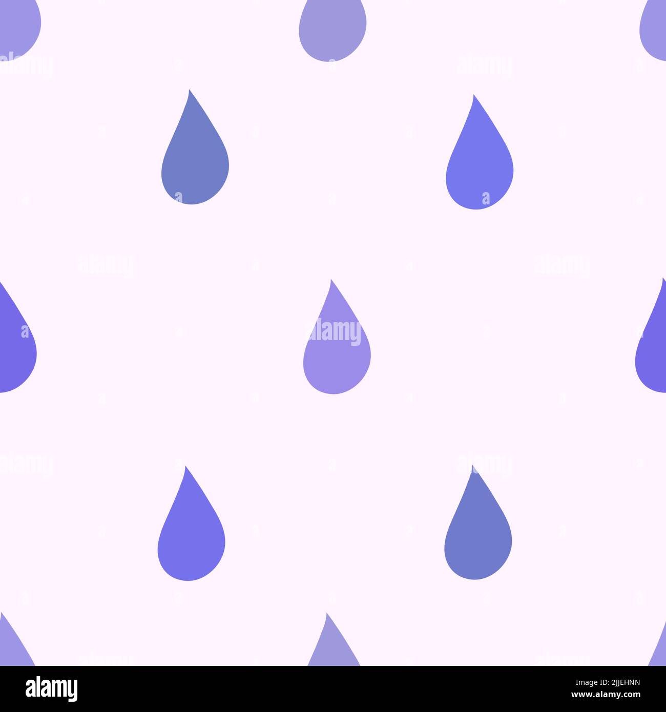 Simple seamless water rain drops pattern for clothes print and wrapping ...