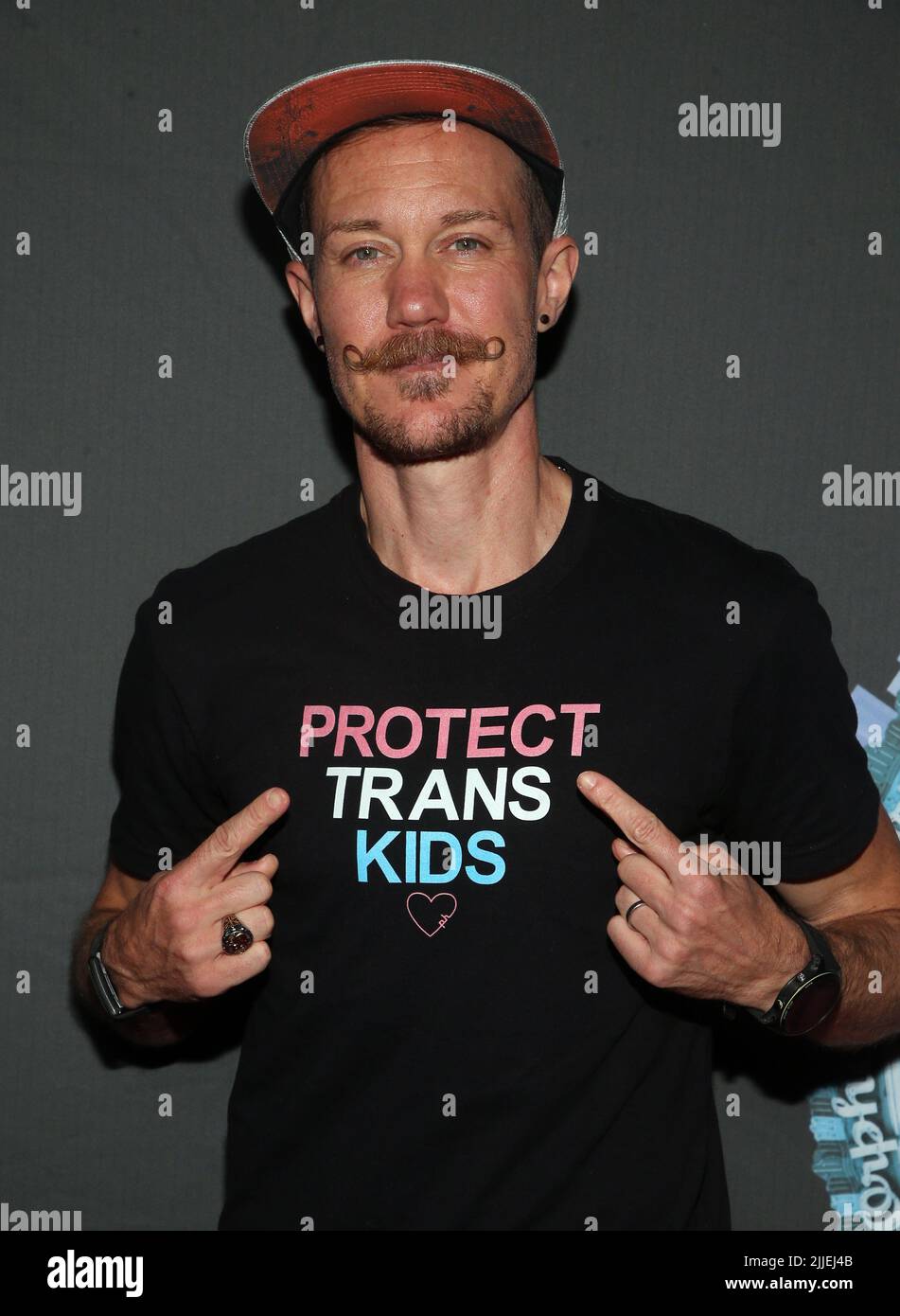 21 July 2022 - Los Angeles, California - Chris Mosier. 2022 Outfest Los ...
