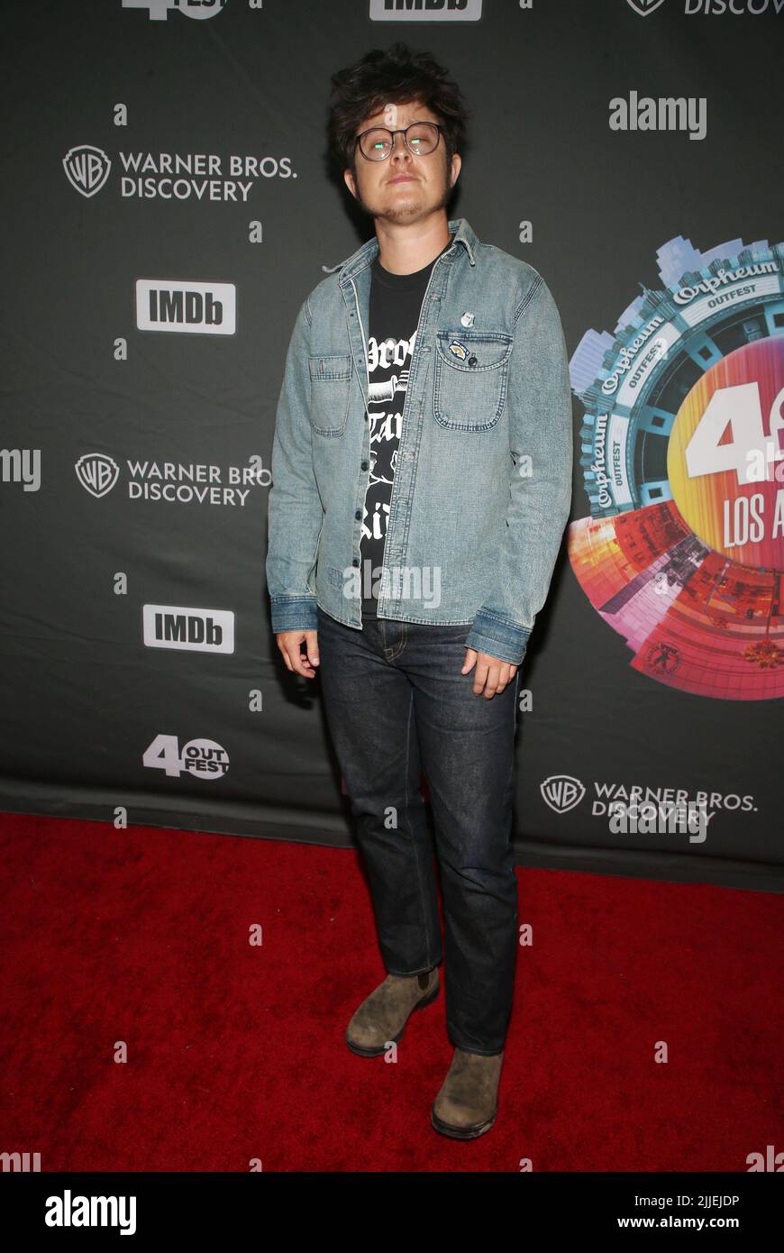 21 July 2022 - Los Angeles, California - River Butcher. 2022 Outfest ...