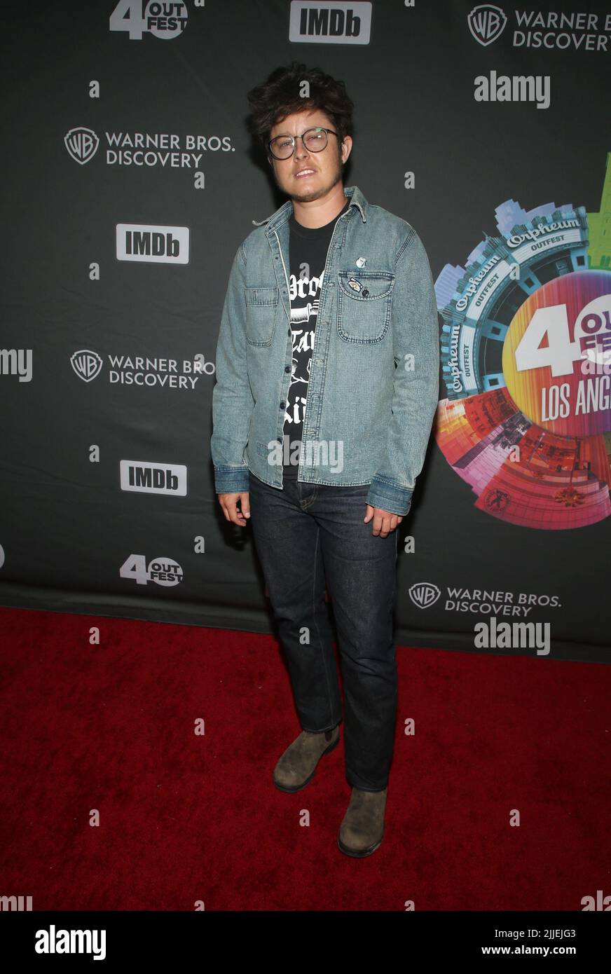 21 July 2022 - Los Angeles, California - River Butcher. 2022 Outfest ...