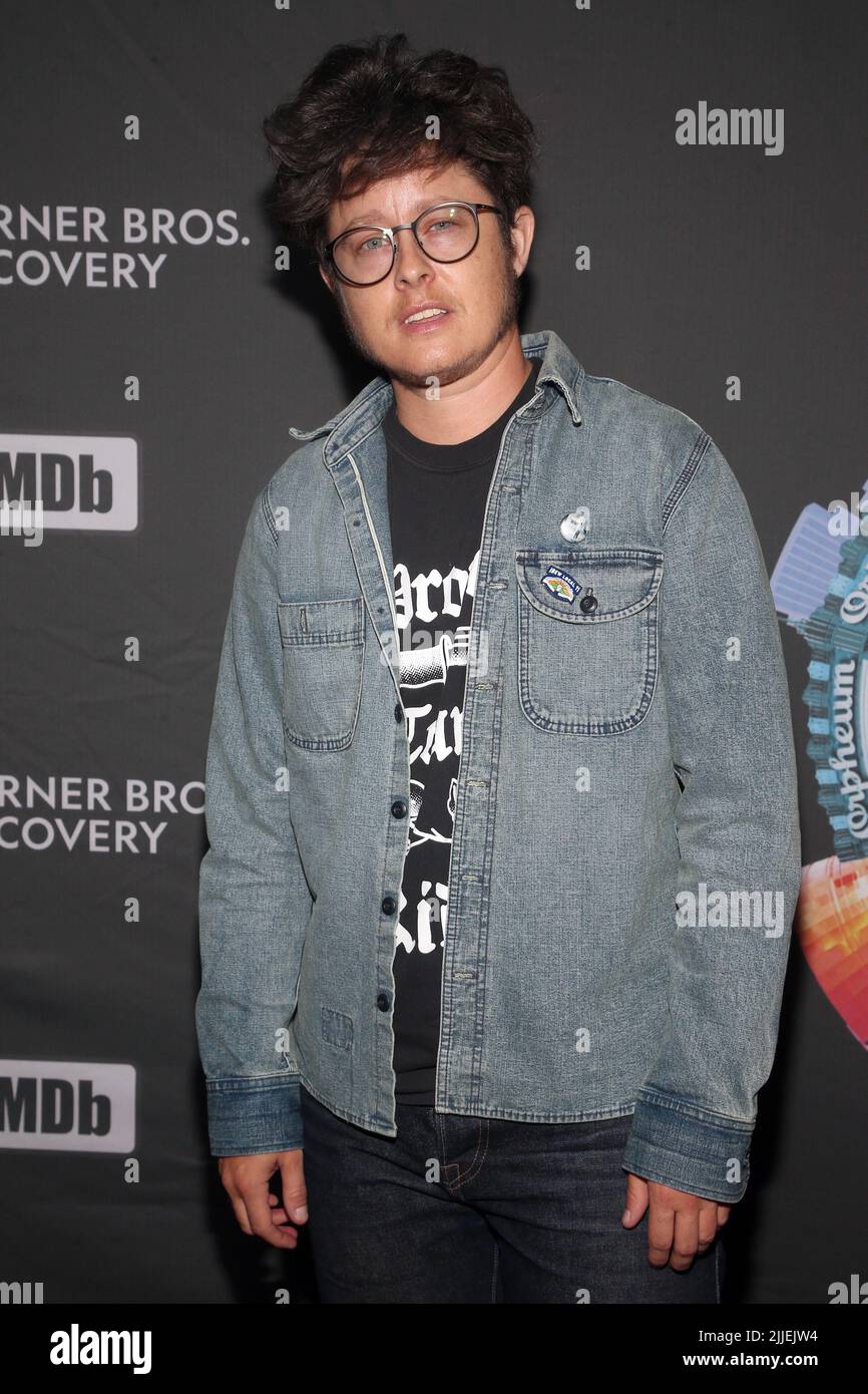 21 July 2022 - Los Angeles, California - River Butcher. 2022 Outfest ...