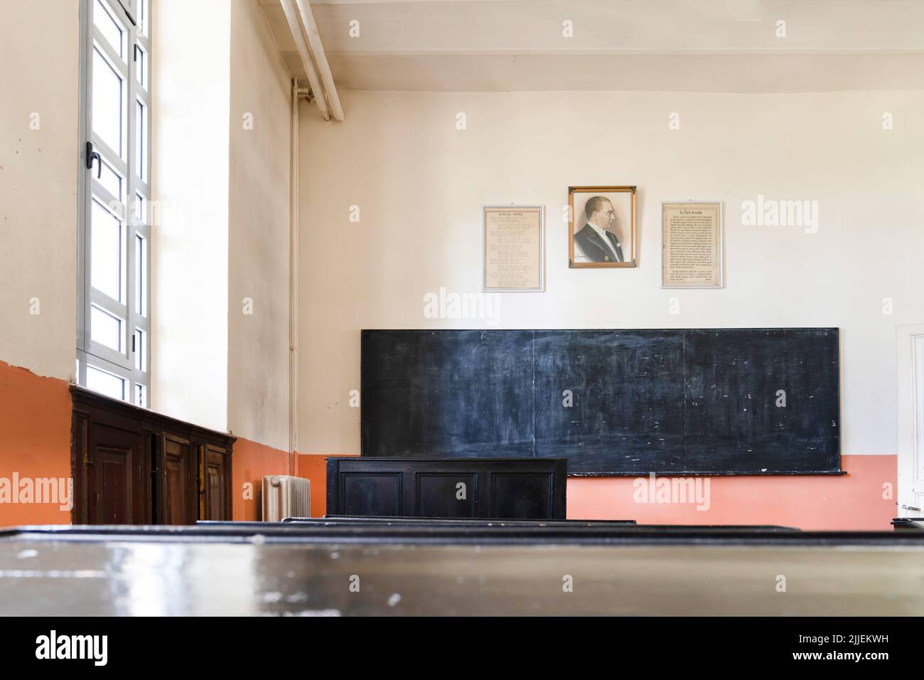 Istanbul, Turkey - June 19 2022: Interior view of a classroom Stock ...