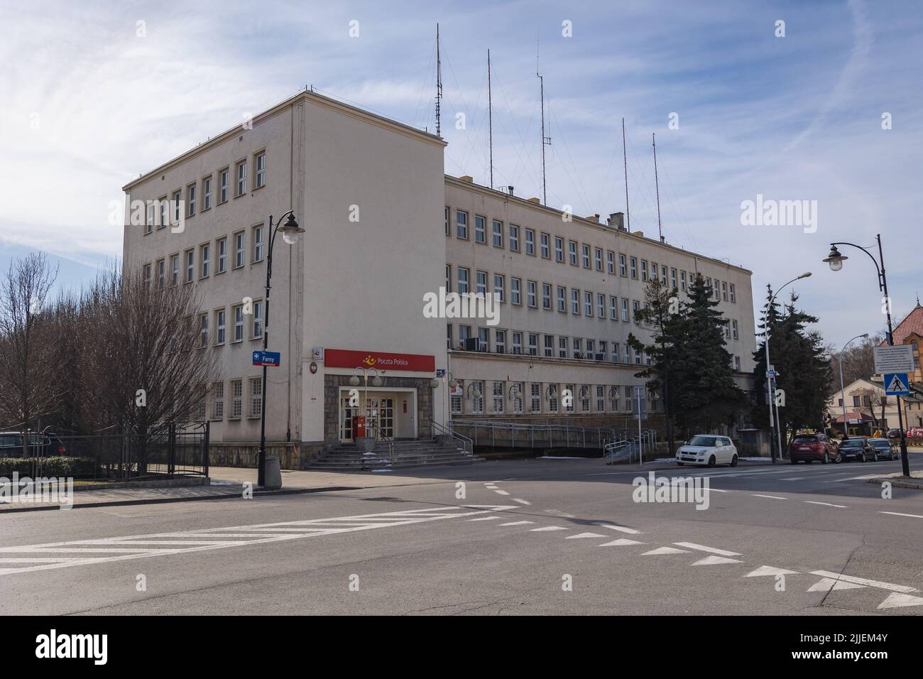 Office building of Polish State Post, example of modernist architecture ...