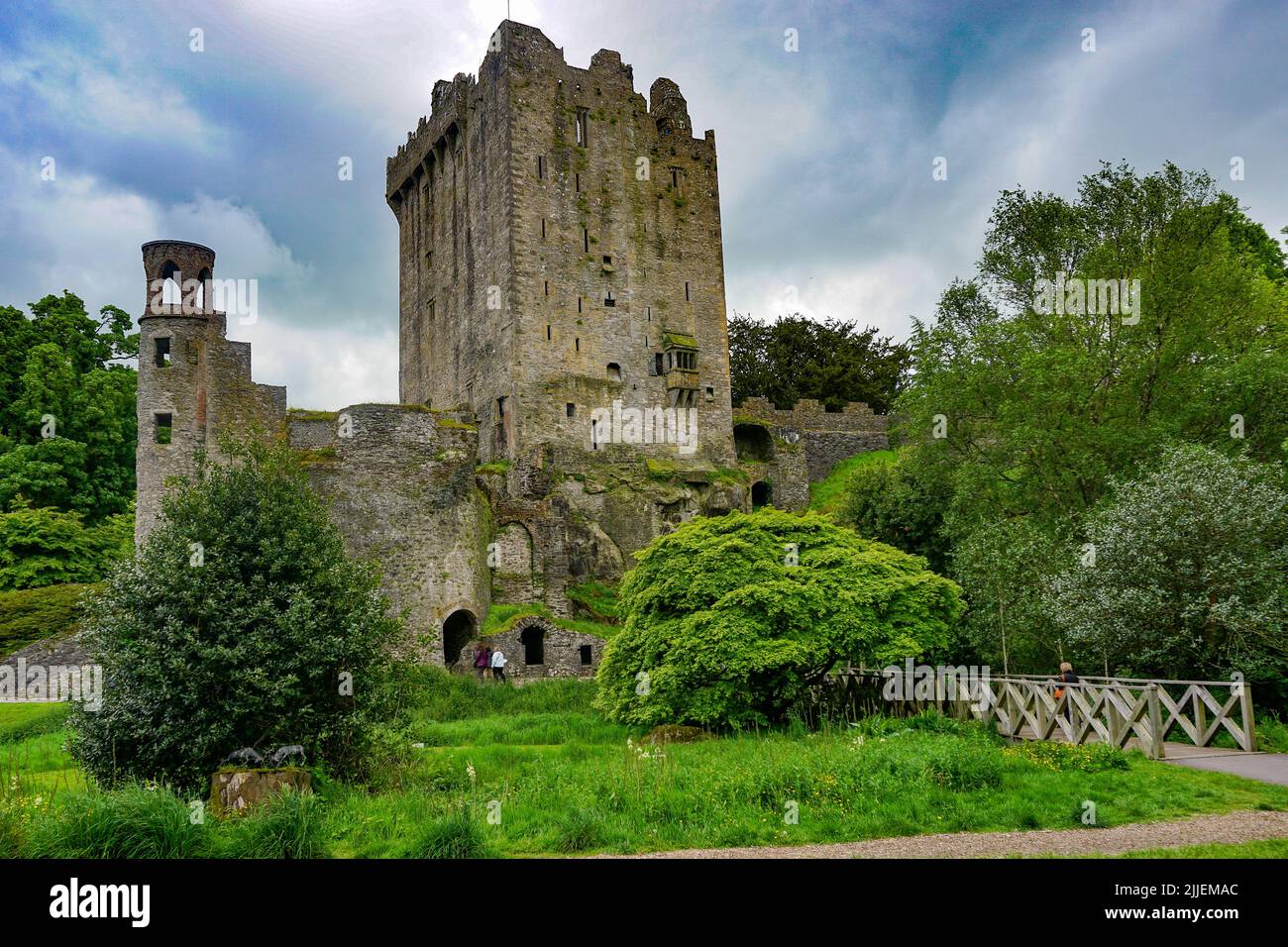 Blarney, Co. Cork, Ireland: Blarney Castle, home of the famous Blarney ...