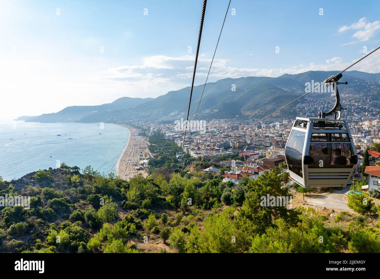 Close up photo of Alanya castle in Alanya, Antalya, Turkey Stock Photo ...