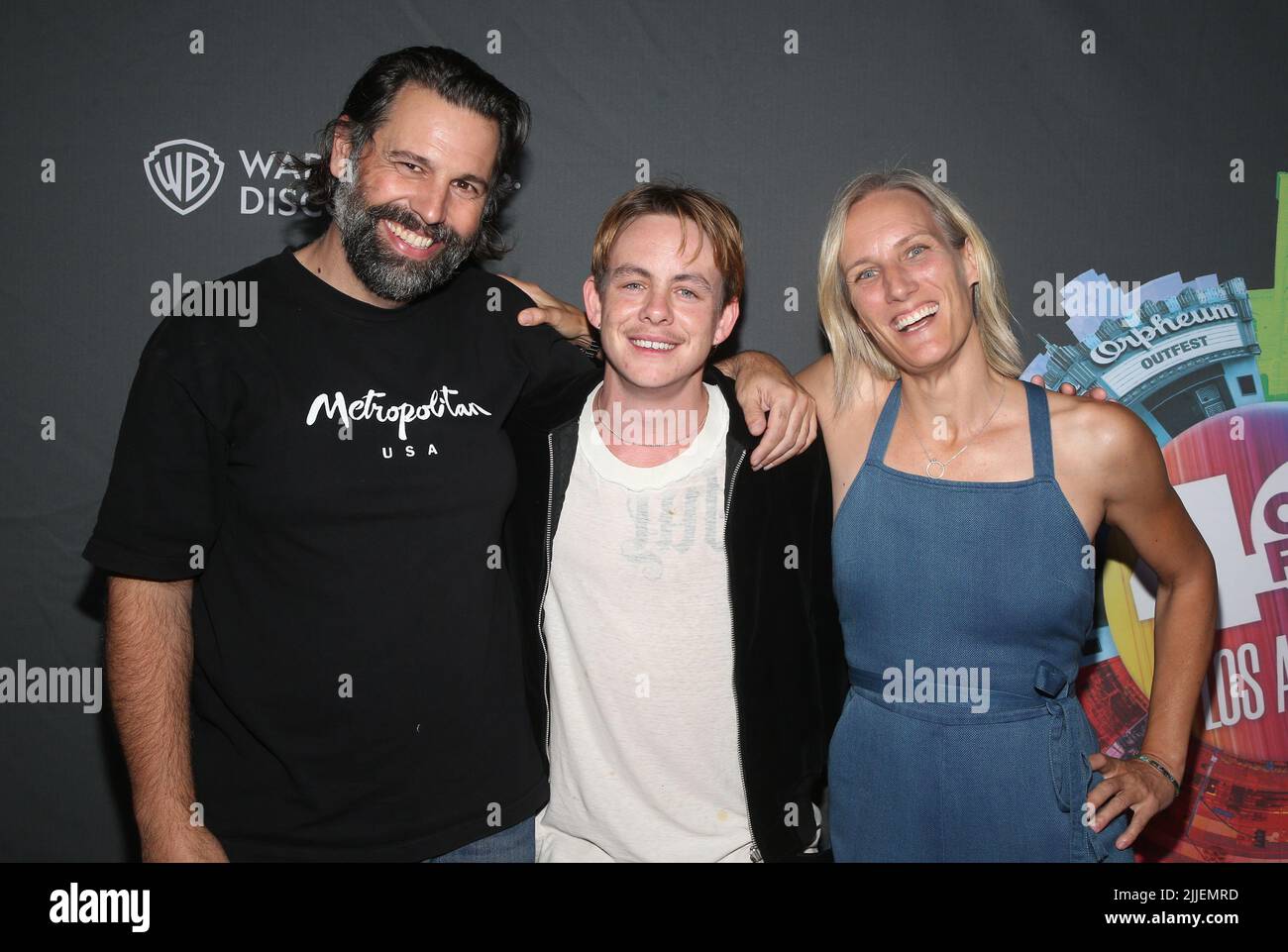 21 July 2022 - Los Angeles, California - Leo Baker, Reda, Nicola Marsh ...