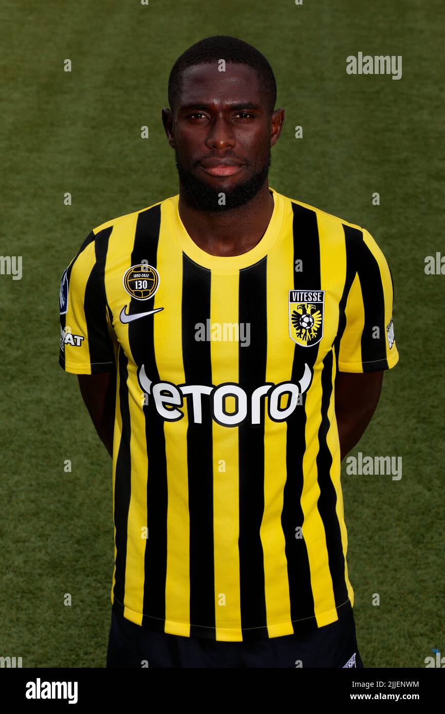 ARNHEM, NETHERLANDS - JULY 25: Carlens Arcus Vitesse poses during the ...
