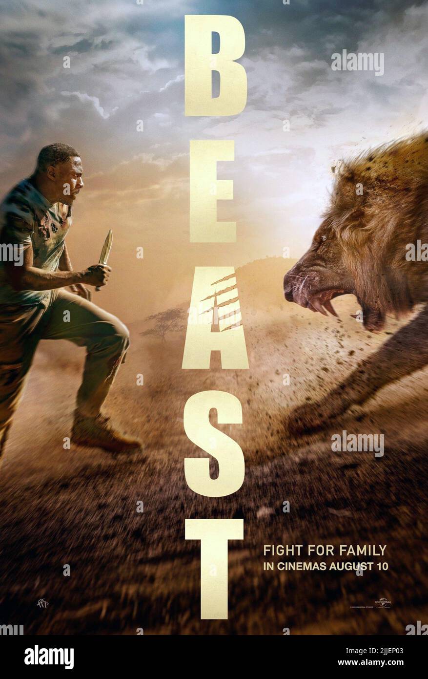 BEAST, poster, Idris Elba, 2022. © Universal Pictures / Courtesy ...
