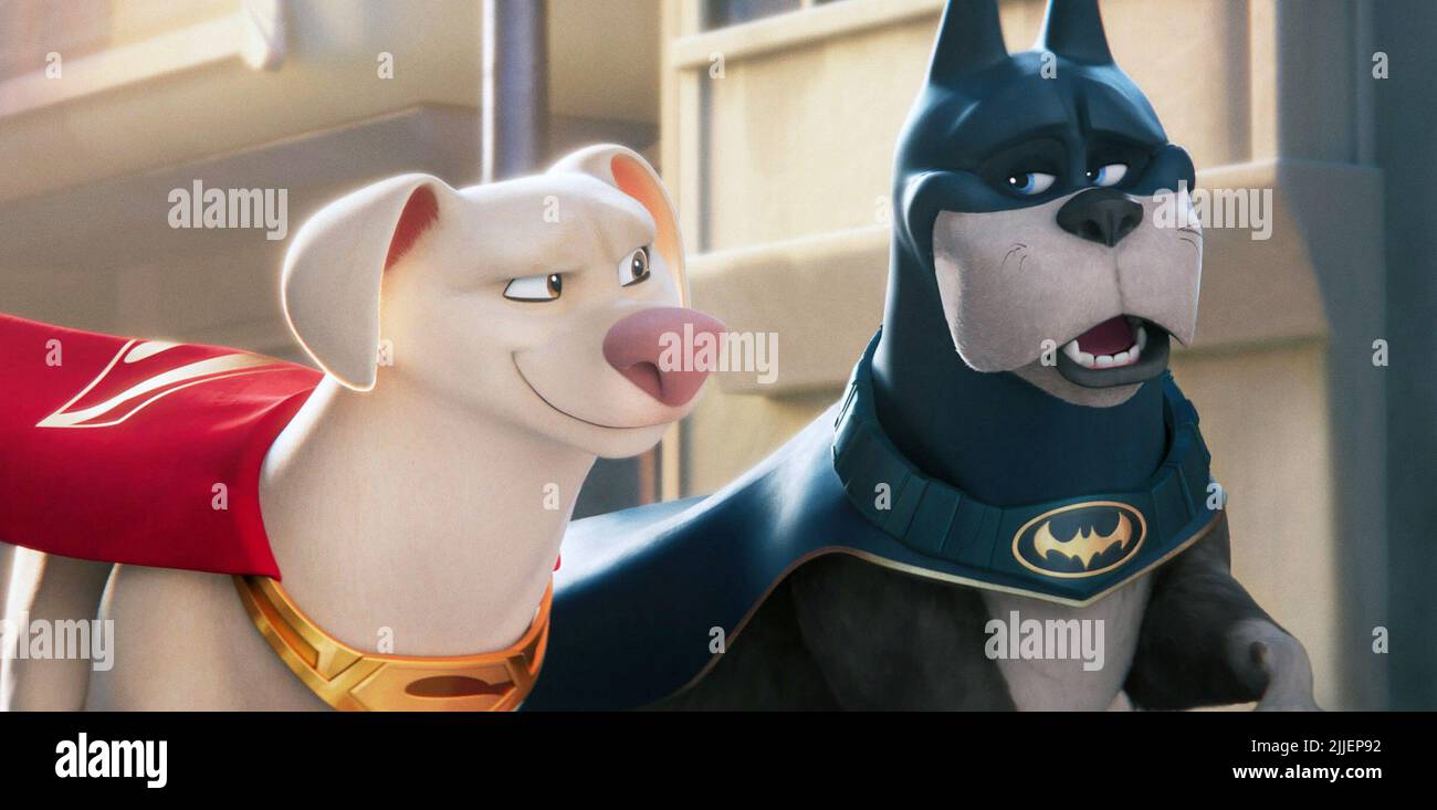 DC LEAGUE OF SUPER-PETS, (aka DC SUPER PETS), from left: Krypto (voice ...