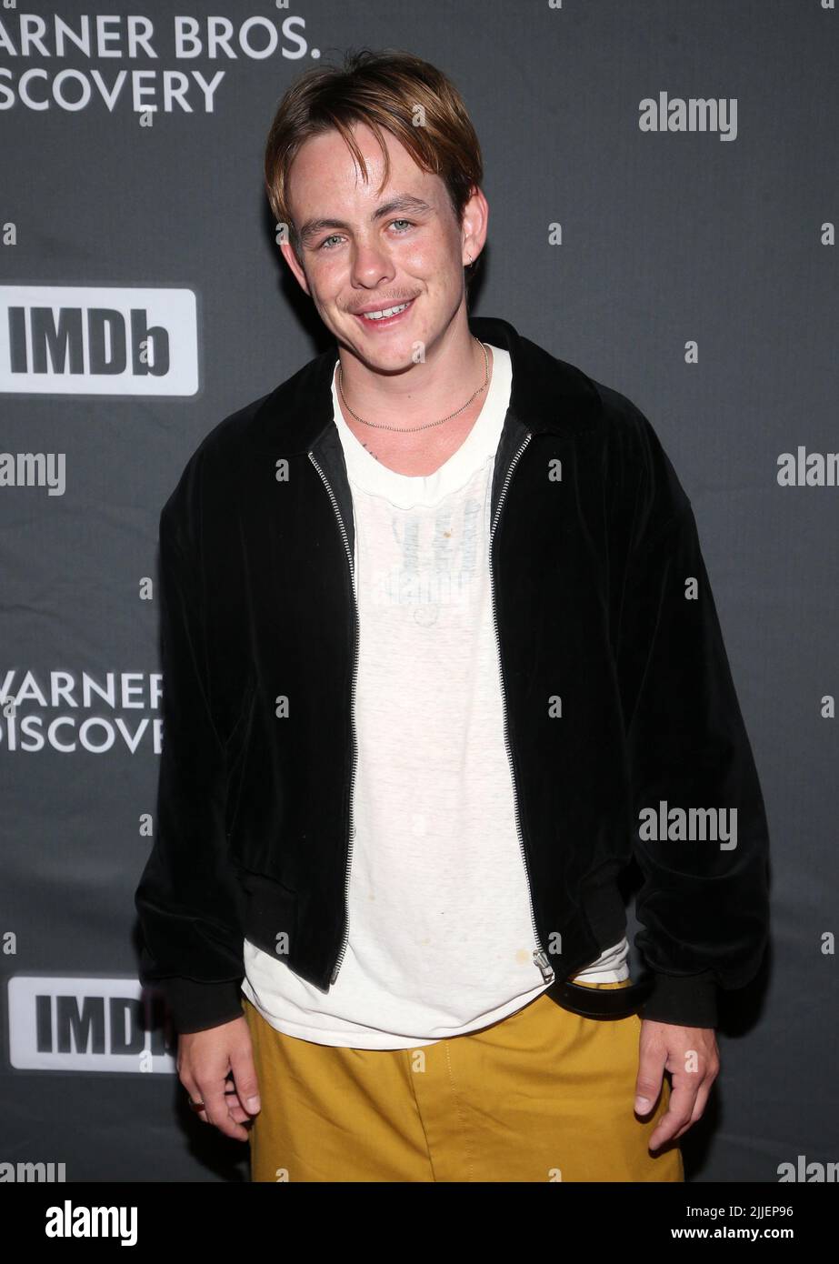 21 July 2022 - Los Angeles, California - Leo Baker. 2022 Outfest Los ...