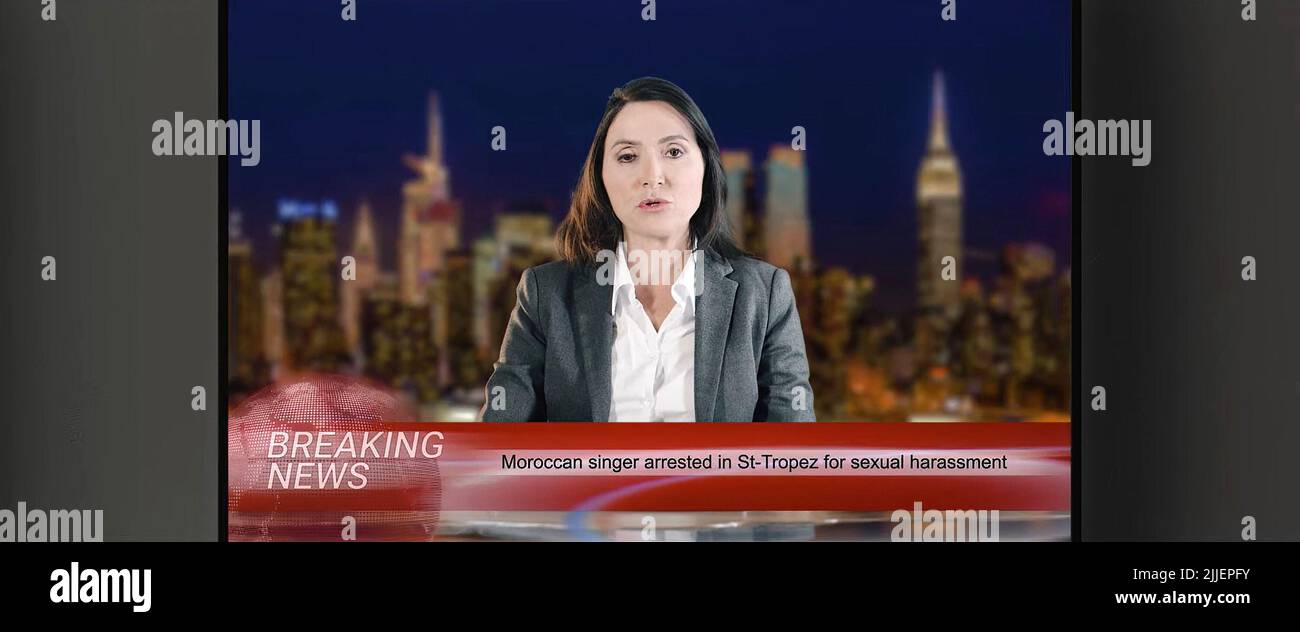 THE MODERATOR, 2022. © Saban Films / courtesy Everett Collection Stock ...