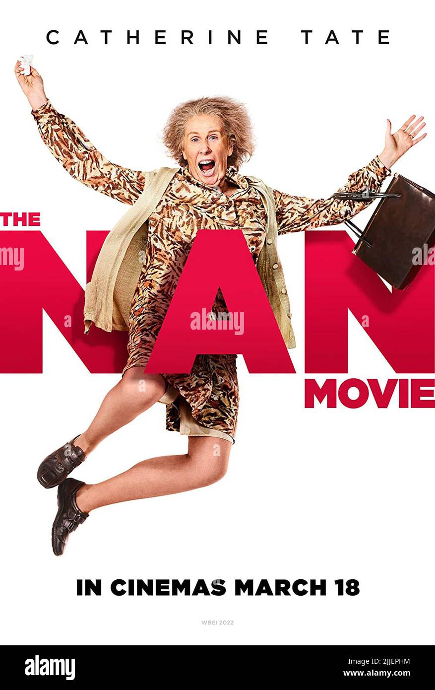 THE NAN MOVIE, British poster, Catherine Tate, 2022. © Screen Media ...