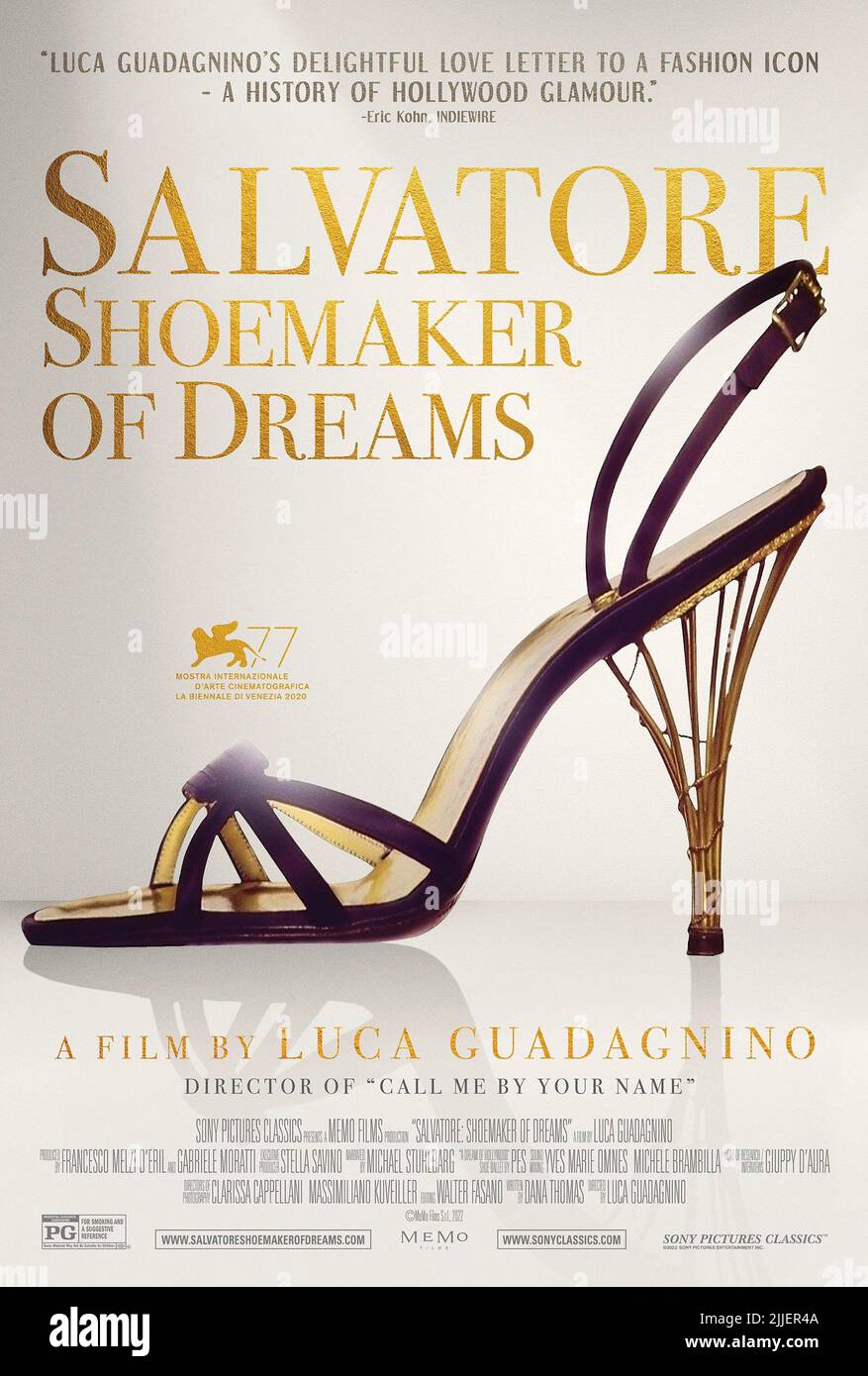 SALVATORE: SHOEMAKER OF DREAMS, US poster, 2020. © Sony Pictures ...