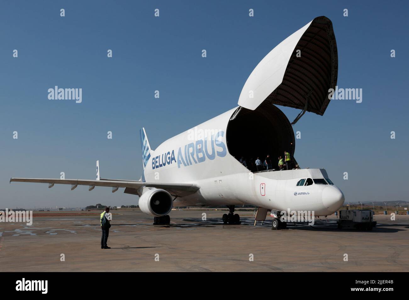 SP - Campinas - 07/25/2022 - CAMPINAS, SAO PAULO, AIRBUS BELUGA ...