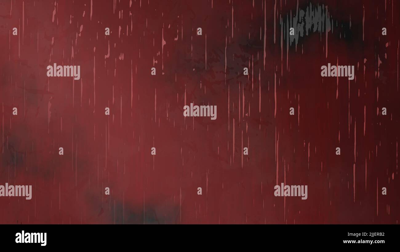 3D rendering. Red texture of a weathered metal panel. Red background ...