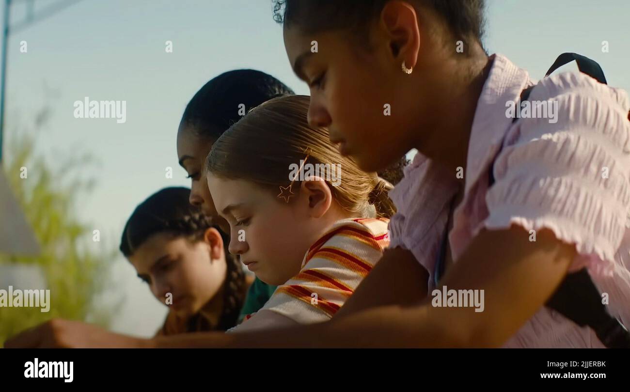SUMMERING, from left: Lia Barnett, Sanai Victoria, Eden Grace Redfield ...