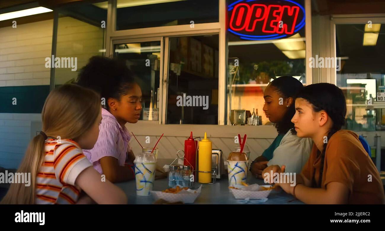 SUMMERING, from left: Eden Grace Redfield, Sanai Victoria, Madalen ...