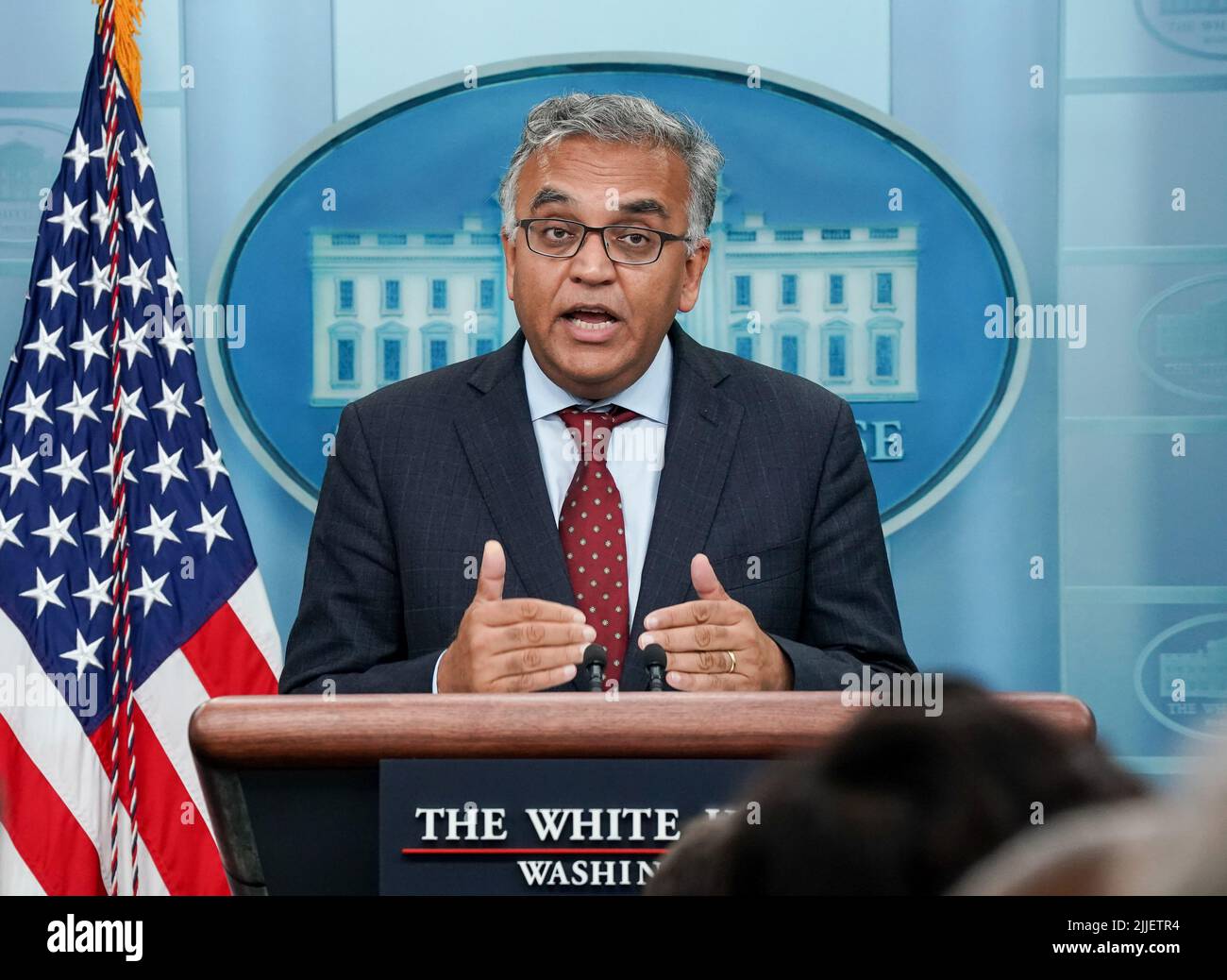 Washington, United States. 25th July, 2022. COVID-19 Response ...